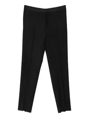 Canali Trim-detail Trousers - Black