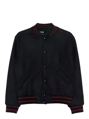 A.p.c. Alizee Buttoned Jacket - Blue