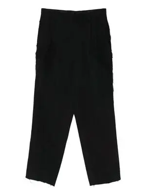 Needles Frayed Trousers - Black