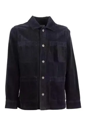 SEBAGO Dorr Corduroy Shirt Jacket - Blue