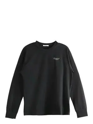Givenchy Logo To The Back Cotton T-shirt - Black