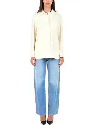 Max Mara Buttoned Pocket Overshirt - Neutrals