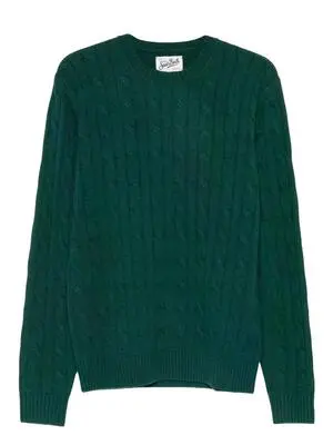MC2 SAINT BARTH Braid Regent Sweat - Green