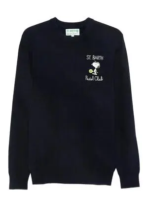 MC2 SAINT BARTH Graphic Sweater - Blue