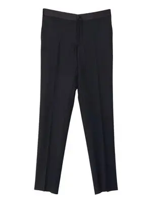Canali Side-stripe Trousers - Blue