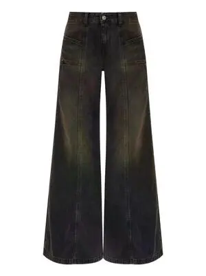 DIESEL® D-akii Front-pockets Jeans - Black