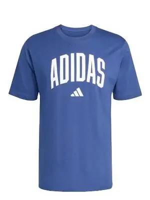 Adidas Collegiate Lineage Graphic T-shirt - Dark Blue