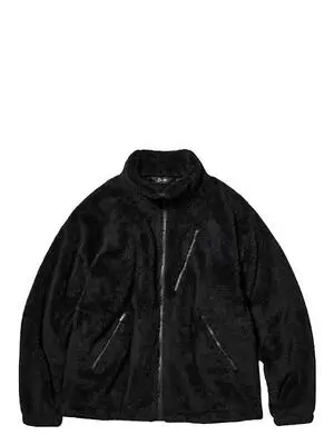 Uniqlo Fleece Zip-up Jacket - Black