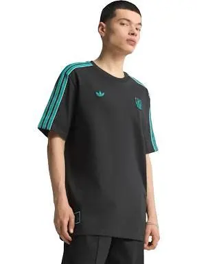 Adidas Liverpool Fc Terrace Icons Tee Shirt - Black