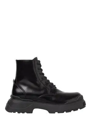 Fendi Force Light Combat Boots - Black