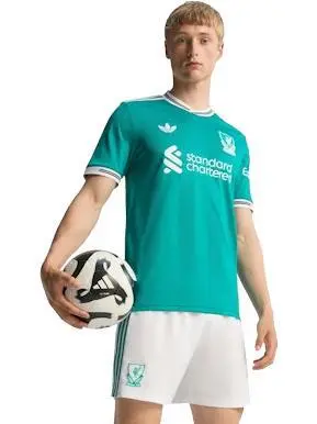 Adidas Liverpool Fc 25/26 Third Authentic Jersey - Sea Green