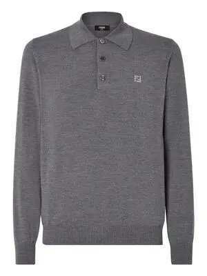 Fendi Polo Shirt Grey