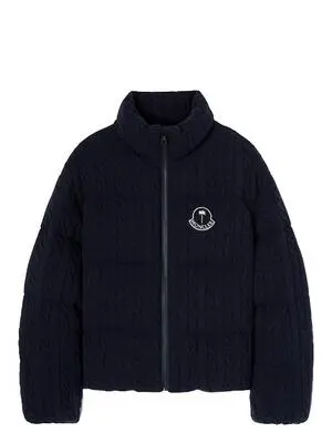 Moncler X Palm Angels Austru Down Jacket - Navy Blue