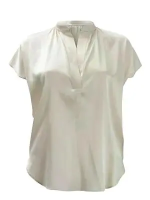 F.IT Short-sleeved Blouse - Neutrals
