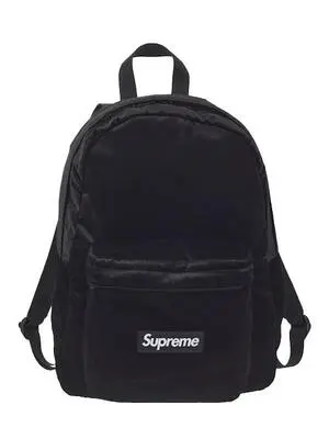 Supreme Velvet Backpack - Black