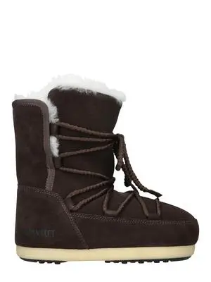 MOON BOOT Suede EVX Ankle Boots