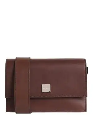 Max Mara Leather Crossbody Bag - Brown