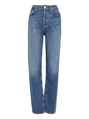 AGOLDE 90s Pinch Waist Straight-leg Jeans - Indigo