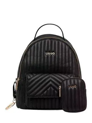 Liu Jo Quilted-design Backpack - Black