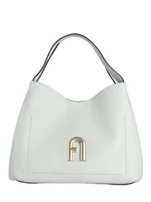 Furla Light Pebbled-leather Tote - Green