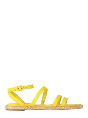 PALOMA BARCELO Leather Sandals - Yellow