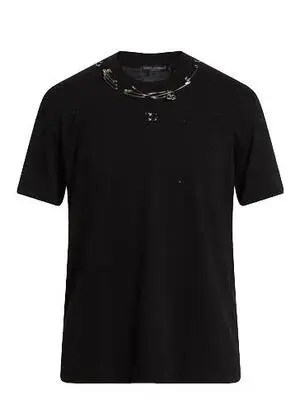 Dolce & Gabbana T-shirt Size Cotton, Steel, Zamak, Elastane - Black