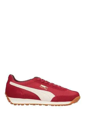 PUMA Leather And Textile Sneakers - Red
