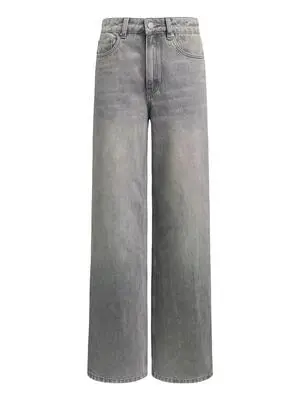 12 STOREEZ 415 Wide-leg Jeans - Grey
