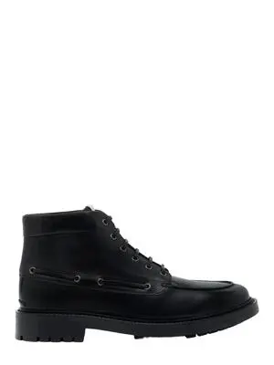 Bally 35mm B-lug Almond-toe Boots - Black