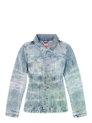DIESEL Katerin Pocket-button Jacket - Blue