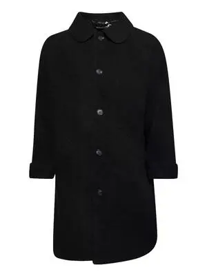 BODE Button-fastening Coat - Black