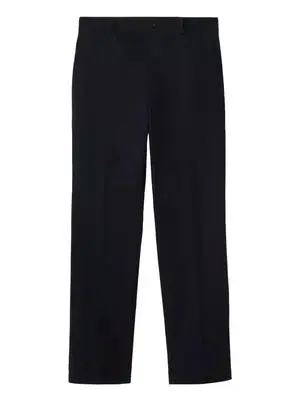 Burberry Pressed Crease Trousers - Blue