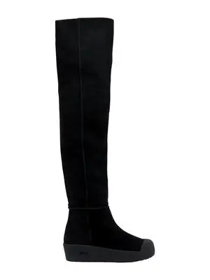 Bally Over-the-knee Suede Boots - Black
