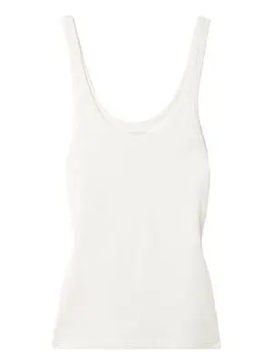 ST. AGNI Stretch Organic Cotton-Jersey Tank