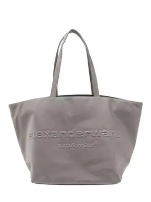 ALEXANDER WANG Embossed Canvas Nylon Tote Bag