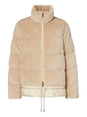 Moncler Cedre Teddy Down Jacket - Beige
