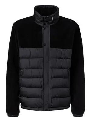 Moncler Mistral Down-paneled Teddy Jacket - Black