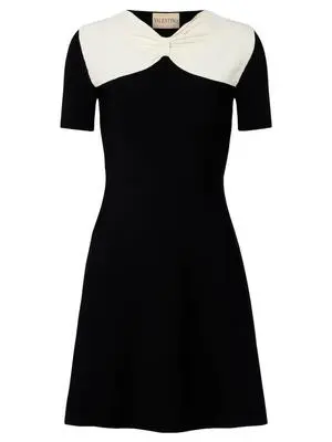 Valentino Garavani Knitted Minidress - Black
