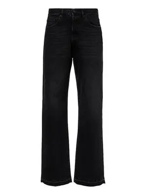 MAISON MARGIELA Mid-rise Straight Jeans - Black