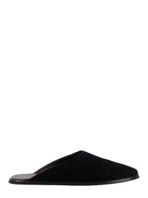 Fear Of God Suede Mules Black