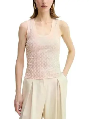 MARCIANO Aria Patterned Top - Pink
