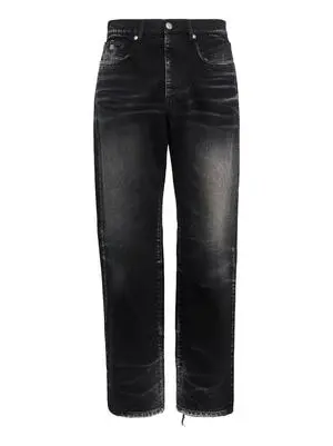 John Richmond Faded-wash Jeans - Black