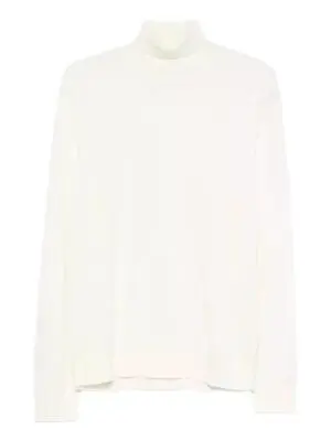 MANUEL RITZ Roll-neck Sweater - White