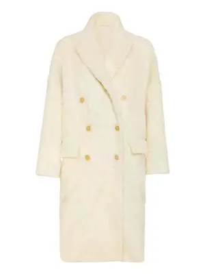 Brunello Cucinelli Double-breasted Coat - Neutrals