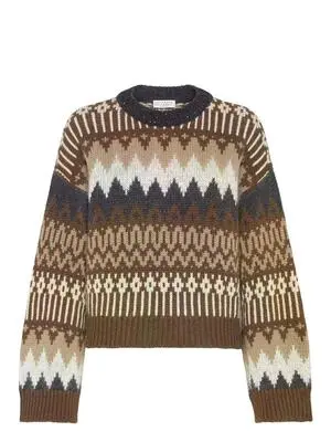 Brunello Cucinelli Long-sleeve Sweater - Brown