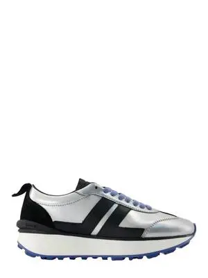 LANVIN Bumpr Smooth Sneakers - Silver