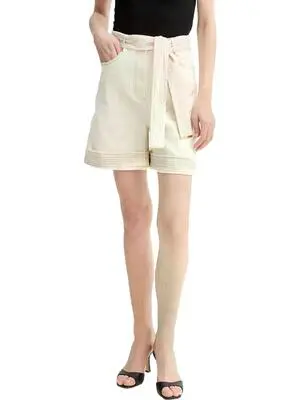 Guess Belted Shorts - Neutrals