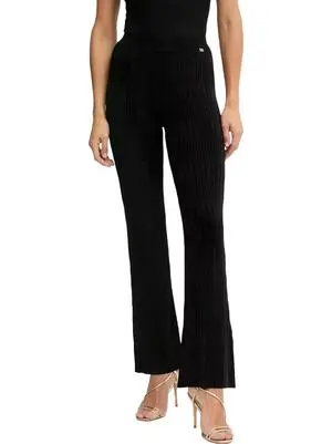 MARCIANO Janet Ribbed Trousers - Black