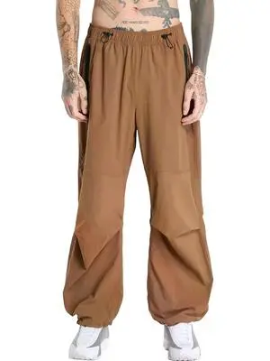 Nike Elasticated-waistband Trousers - Brown