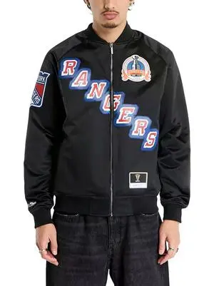Mitchell & Ness Mark Messier Rangers Jacket - Black